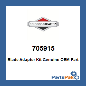 Briggs & Stratton 705915 Blade Adapter Kit