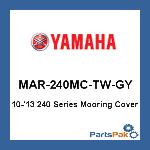 Yamaha MAR-240MC-TW-GY 2010-14 Ar240 Cover Charcoal; New # M