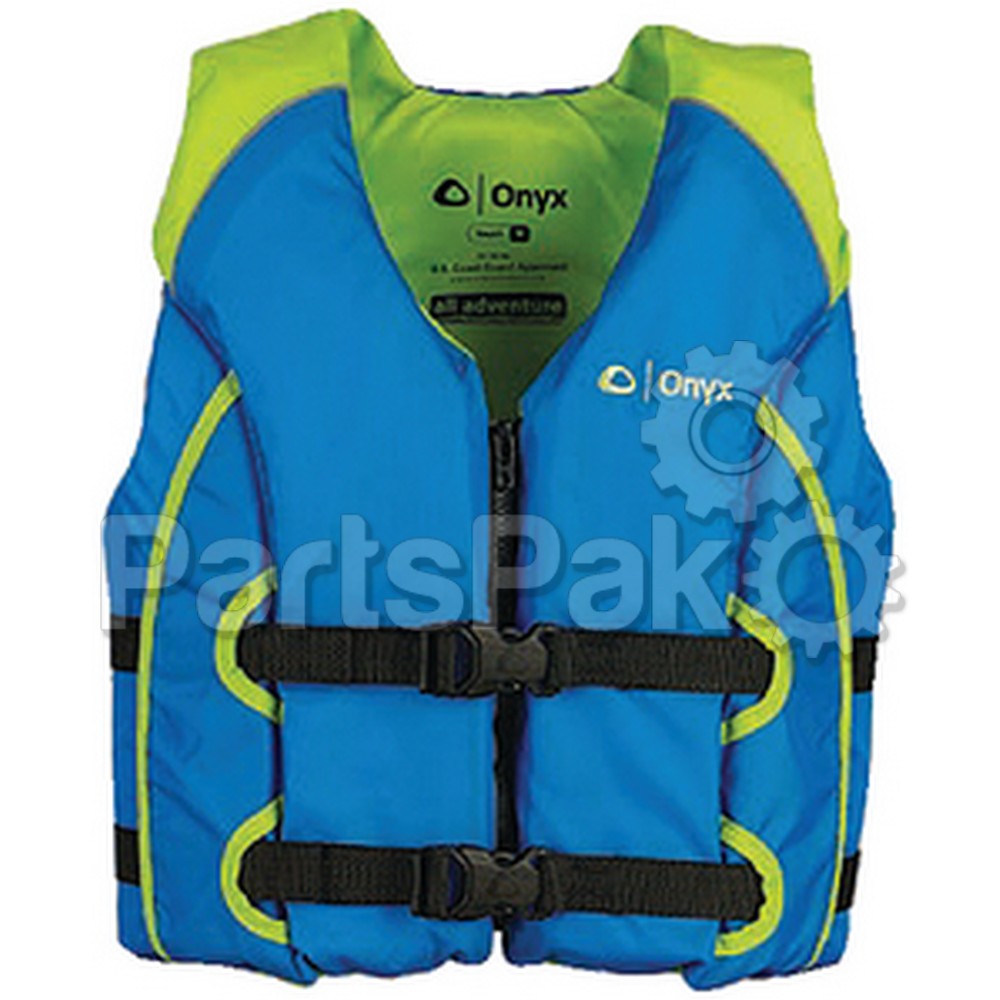 Kent 12100040000215; Pfd All Adventure Youth Green/Blue Life