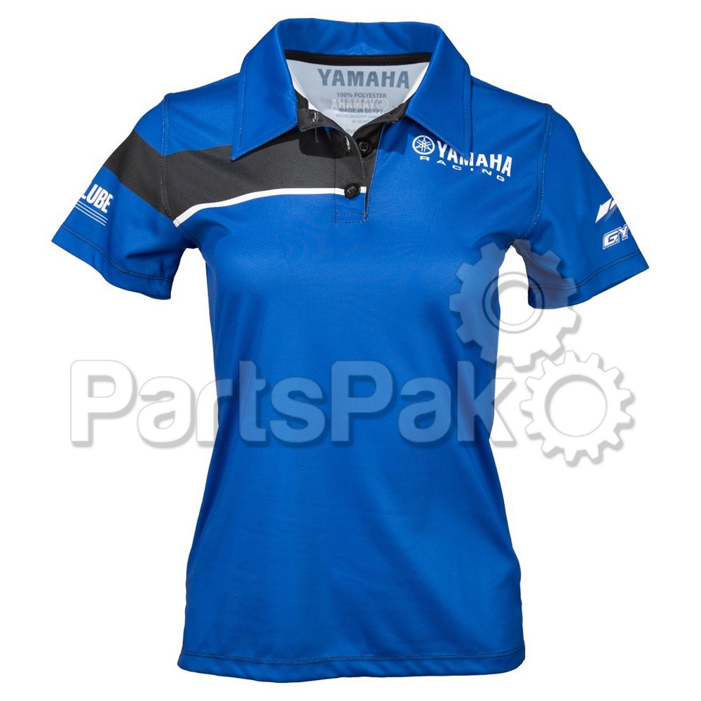 Yamaha CRW-20PYR-BL-LG Polo, Womens Yamaha Paddock Blue Larg